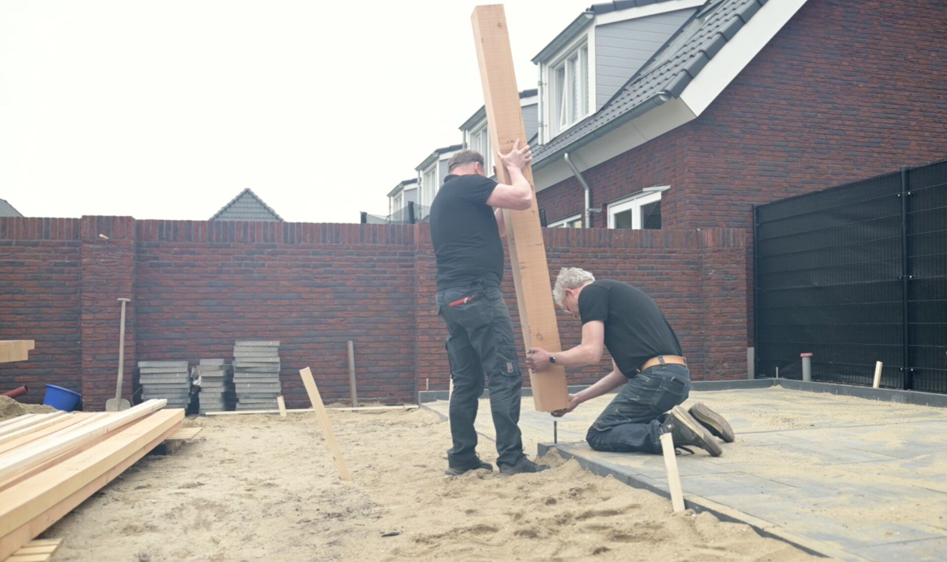 Palen Plaatsen met het Stappenplan van Houtdirect