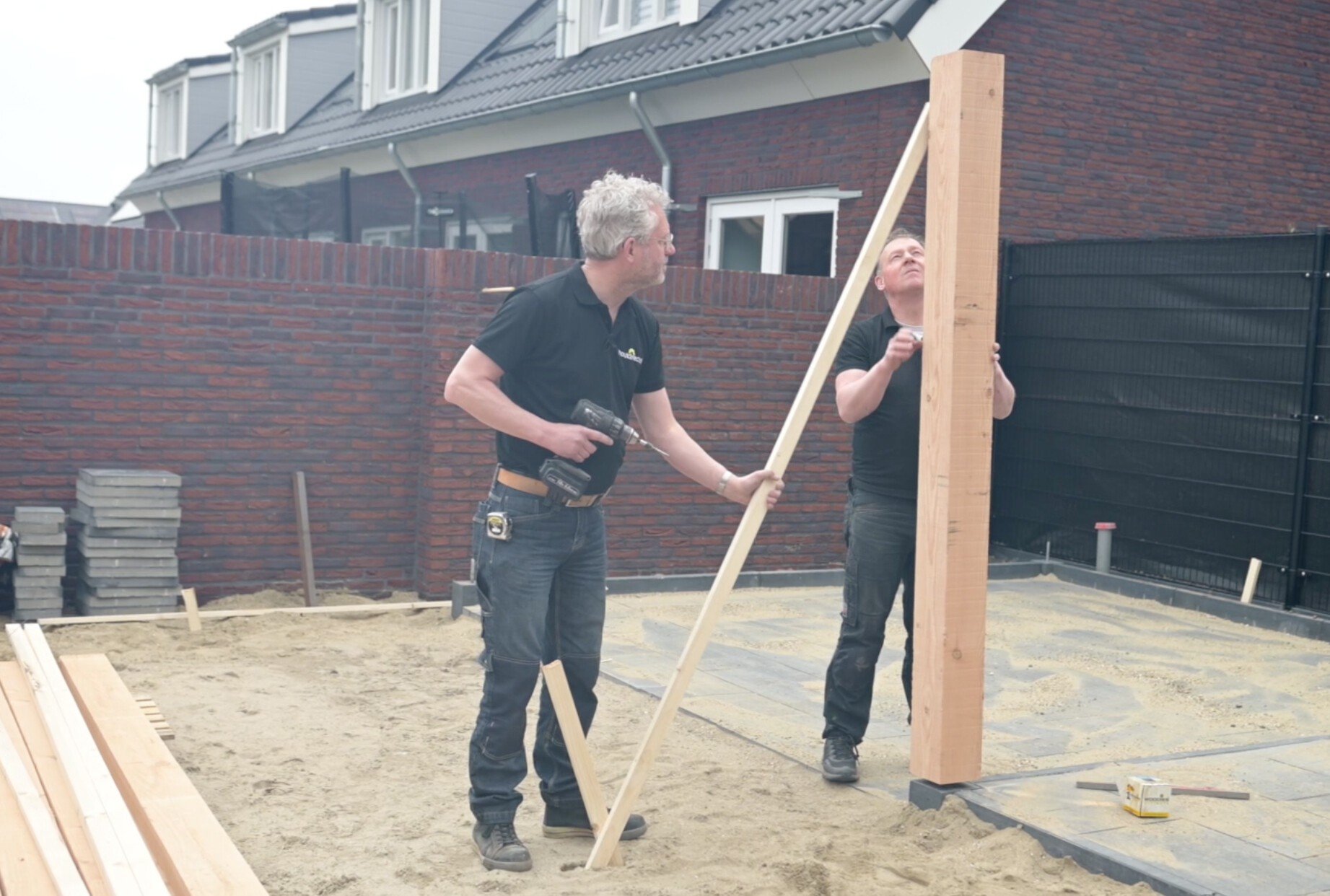 Palen Plaatsen met het Stappenplan van Houtdirect